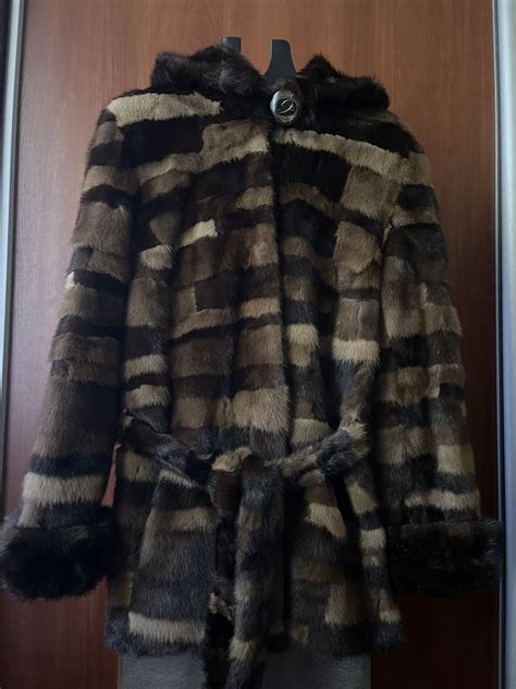 Норкова Шуба Натуральна Італія S M L трендовий окрас шоколад 6 500 грн Шуби кожухи