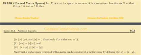 Solved 13 2 10 Normed Vector Spaces Let X Be A Vector