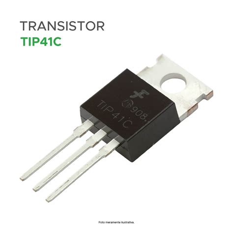 Transistor Tip41c Tip 41c Tip41 To 220 Chipsce Mixtou