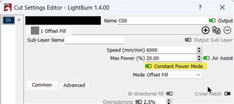 Problems With Offset Fill Tips And Tricks LightBurn Software Forum