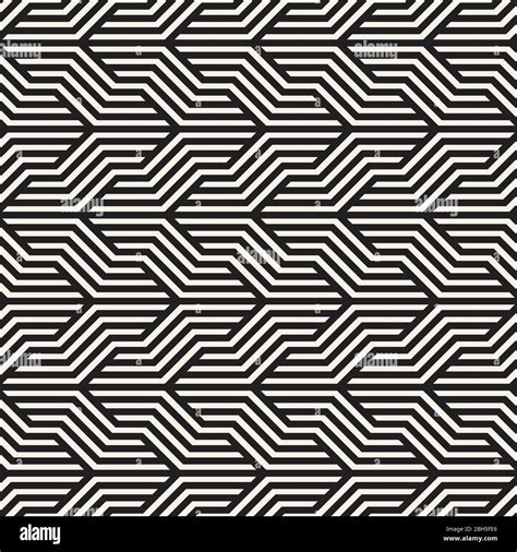 Vector Seamless Pattern Modern Stylish Abstract Texture Repeating