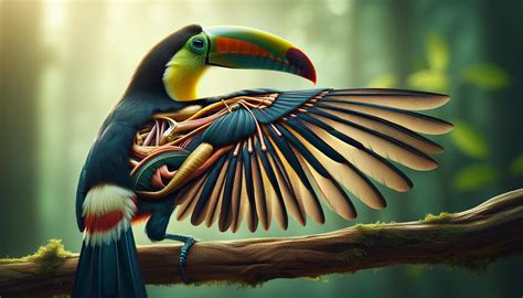 How Many Wings Does A Toucan Have Anatomy Basics Worldbirdseu