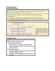 Efficient Interrupt Handling For I O Devices Strategies And Course Hero