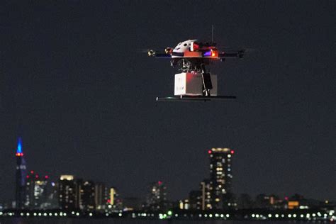 夜間にドローンで商品を配送 Anaとセブン、離島で実証実験47news（よんななニュース）：47都道府県52参加新聞社と共同通信のニュース