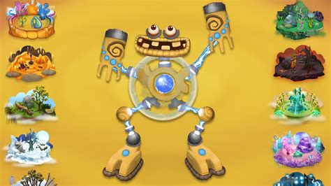 Wubbox All Monster Sounds And Animations My Singing Monsters Youtube