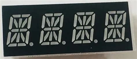 Customized Smd Segment Led Display Alphanumeric Display For Display Instruments Led Display