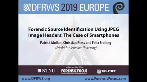 Forensic Source Identification Using Jpeg Image Headers The Case Of Smartphones