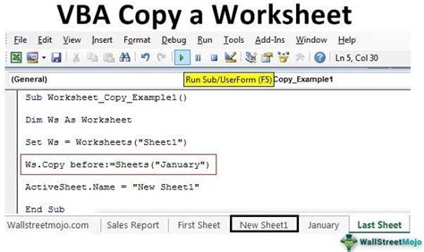 Vba Copy Worksheet How To Use Worksheetcopy