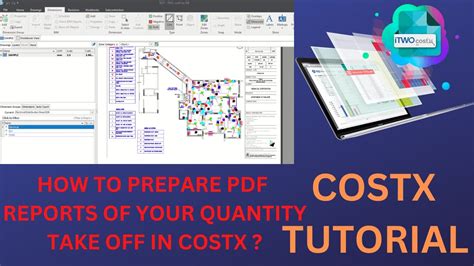 Costx Tutorial Creating Pdf Reports Youtube