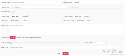 Vue3 Element Plus 一站式生成动态表单 知乎