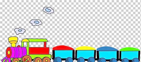 قطار الكرتون التوضيح ، القطار الأزرق Cdr رسمت Png