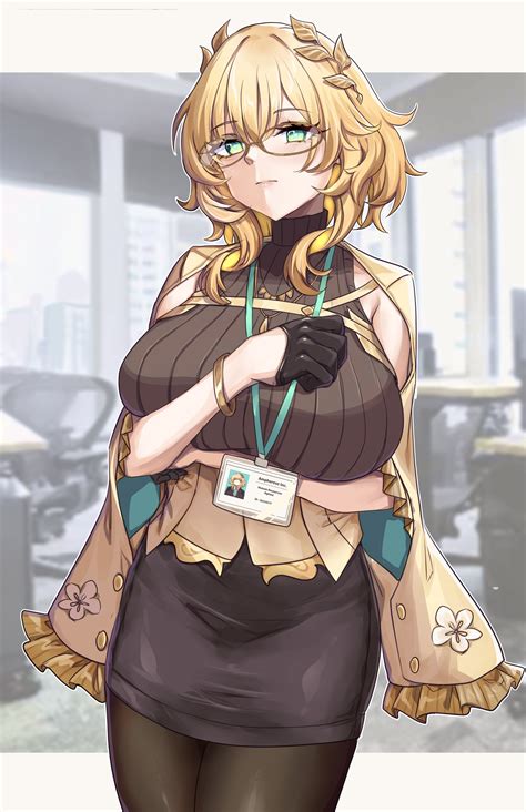 Aglaea Honkai And More Drawn By Flareza Danbooru