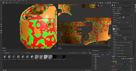 Solved 3d Procedural Textures Artefact Working With Udim Adobe