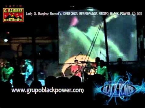 Grupo Black Power Eres Mi Todo En Vivo Desde San Juan Atenco Video Oficial L O R R S Youtube