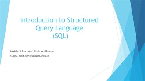 Introduction To Structured Query Language Pdf Databases Computer Software And Applications