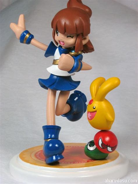 Arle And Carbuncle From Puyo Puyo Abarefigure