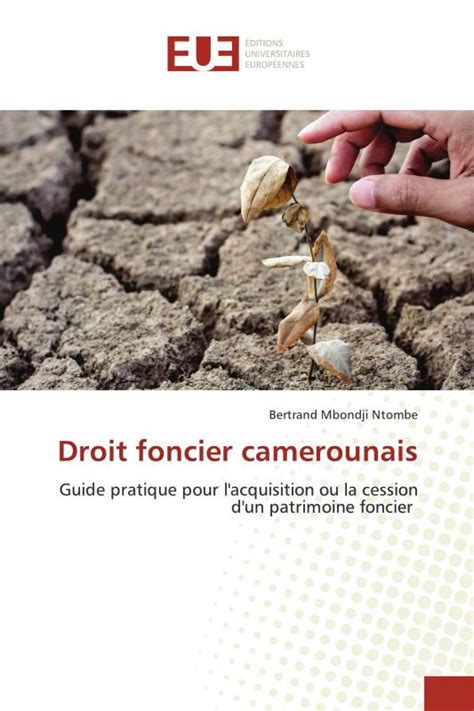 Droit Foncier Camerounais BERTRAND MBONDJI NTOMBE