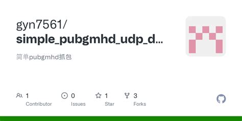 Github Gyn Simple Pubgmhd Udp Data Dump Pubgmhd