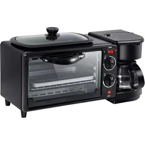 Mini Four 3 En 1 Avec Grille Pain Machine De Cuisson Du Petit Déjeuner