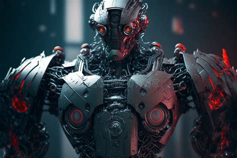 Abstract Furistic Ai Android Robot Stock Illustrations 6 Abstract Furistic Ai Android Robot