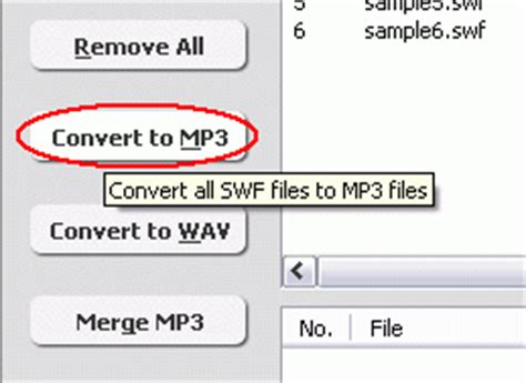 Convert SWF To MP3 Convert SWF To WAV SWF To MP3 Converter Software