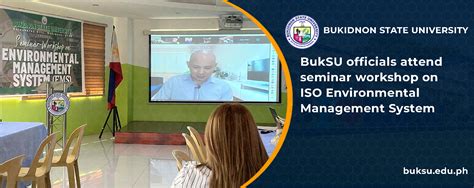 Buksu Officials Attend Seminar Workshop On Iso Environmental Management