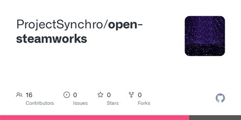 github projectsynchro open steamworks