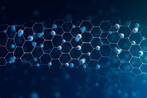 Supramolecular Molecular Background Molecule Hexagonal Background