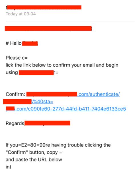 Laravel Mailmessage Template