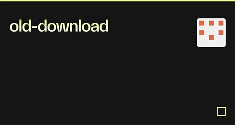 Old Download Codesandbox