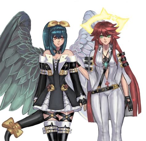 Dizzy And Jack O Valentine Guilty Gear And 1 More Drawn By Moontears