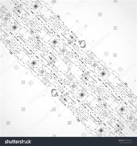 Abstract Technological Background