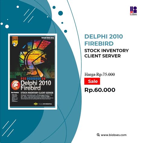 jual buku the shortcut of delphi 2010 firebird stock inventory client