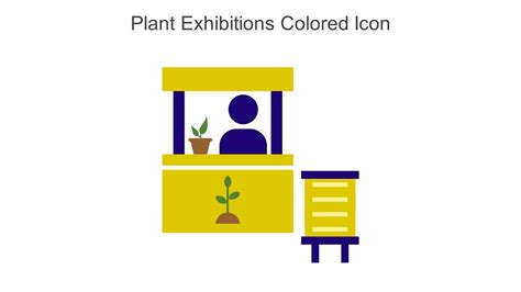 Plant Exhibitions Colored Icon In Powerpoint Pptx Png And Editable Eps Format Ppt Template