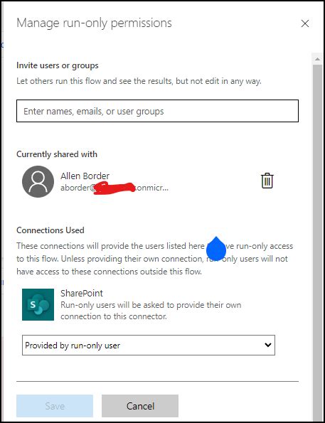 Sharepoint Online Allow A User To Run An Instant Flow Without The Ability To Modify It