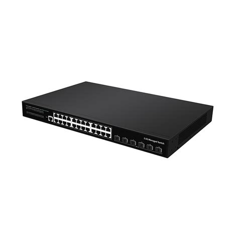 30 Port L3 Managed 10g Uplink 2 5g Ethernet Switch