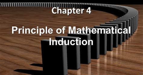 04 Principle Of Mathematical Induction