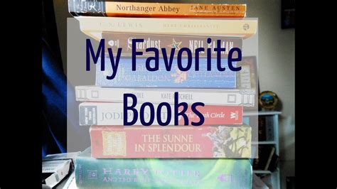 My Favorite Books Youtube