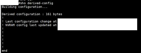 Solved Privilege 5 Access Show Running Config Not Working Cisco Community