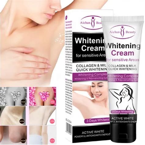 Crema Extra Aclarante Axila Zona Íntima Cuello Codos Eficaz Meses Sin