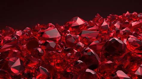 Ruby Red Crystal Background An Abstract 3d Rendering Backgrounds  Free Download Pikbest