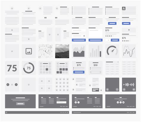Responsive Wireframe Kit Figma Wireframe Kit Free Hd Png Download Kindpng