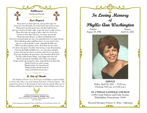 Funeral Program Quotes Quotesgram