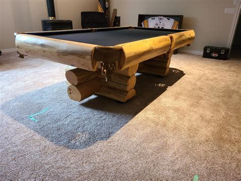 Log Tables Ace Billiards Calgary Assembling Moving Recovering