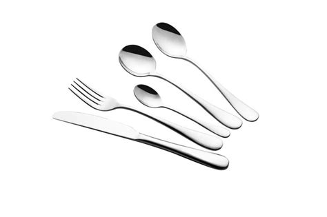 Premium Photo High Grade Stainless Steel Tableware