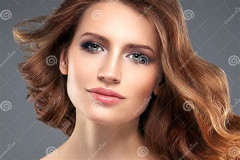 Beauty Woman Long Black Hair Beautiful Spa Model Girl With Perfect