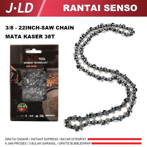 Jual Rantai Chainsaw 22 Inch 3 8 325 JLD Chain Senso Gergaji Pohon