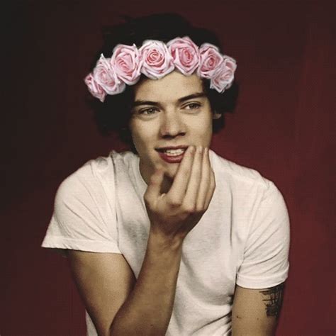 Flower Harry On Tumblr