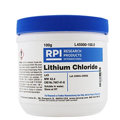 Lithium Chloride 100 Grams Albochemicals Lab And Science Supplies